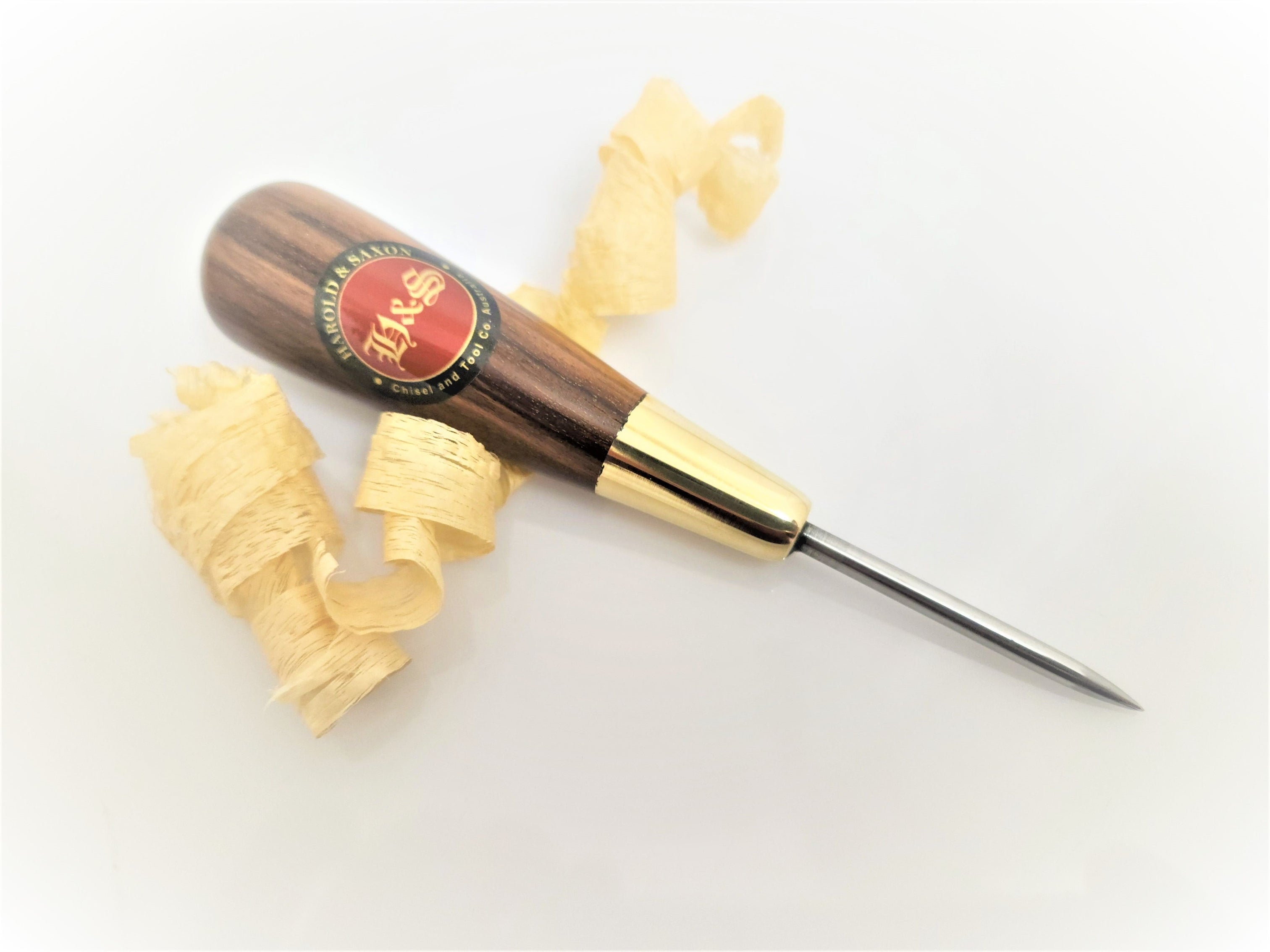 Pocket Scratch Awl - Harold & Saxon - Desert Rosewood – HNT Gordon & Co ...