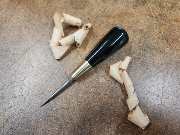 Specialty Pocket Scratch Awl - Harold & Saxon - Dark Macassar Ebony ...
